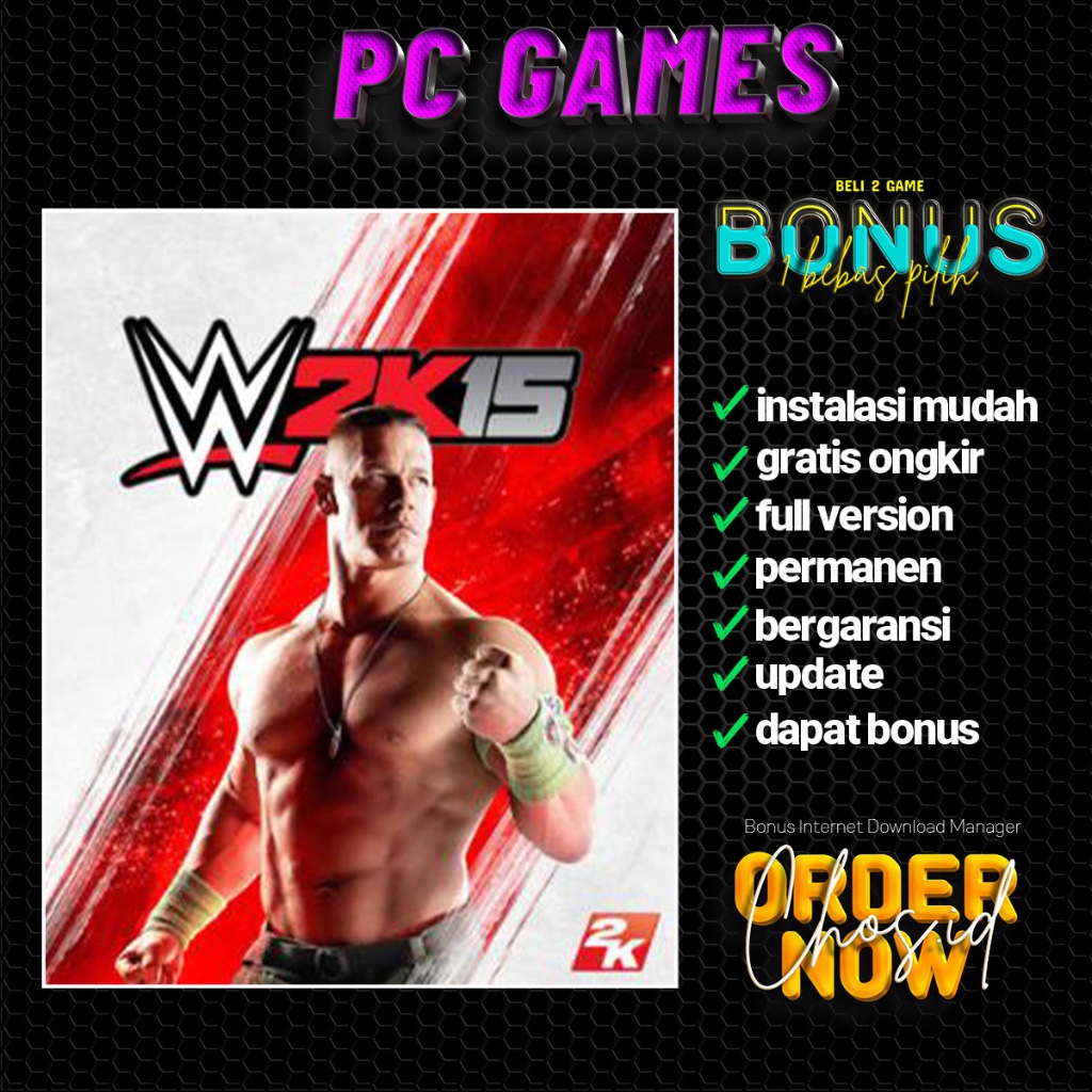 Jual WWE 2K15 | Game PC - Laptop | Shopee Indonesia