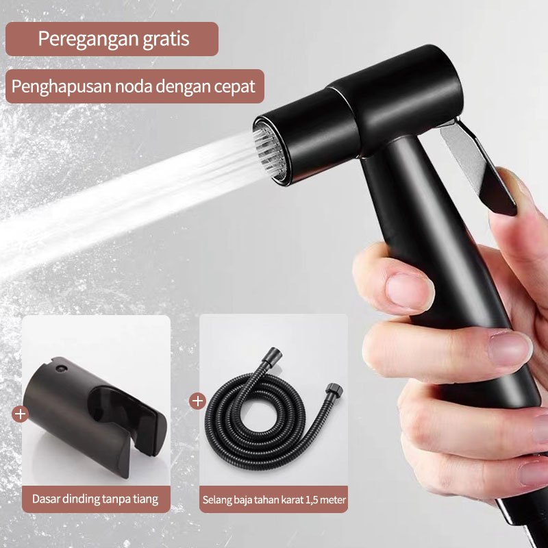 Jual Jet Shower Toilet Bidet Set Spray Semprotan Toilet WC Semprotan Duduk Kamar Mandi Ringan ...