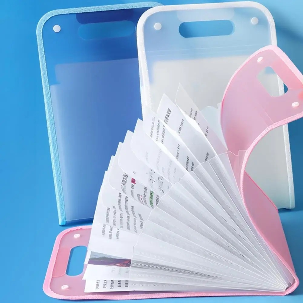 Jual Tas File Dokumen A4 | Tas File Handle | Map File Clear Holder ...