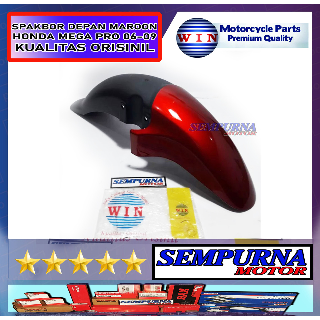 Jual Merek Win Kualitas Orisinil Spakbor Depan Mega Pro Megapro 2006 ...