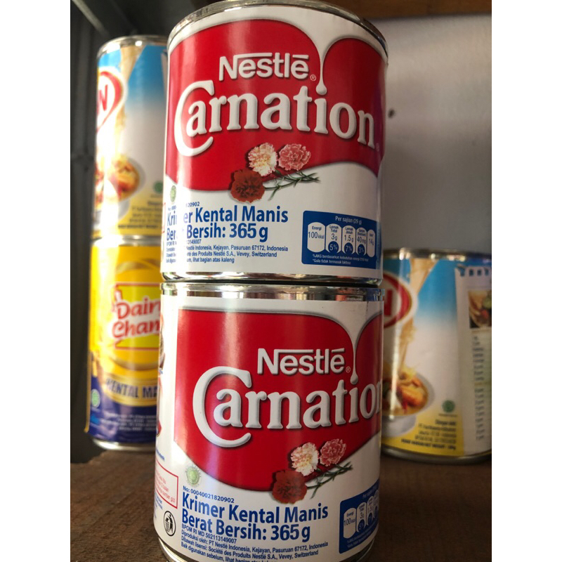 Jual Susu SKM carnation 365gr nestle susu kaleng | Shopee Indonesia