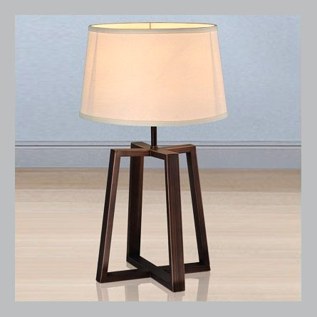 Jual lampu hias nakas besi kap kain meja belajar baca kerja kantor ...