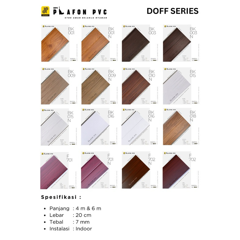 Jual Plafon PVC Doff Series (Batik Plafon) | Shopee Indonesia