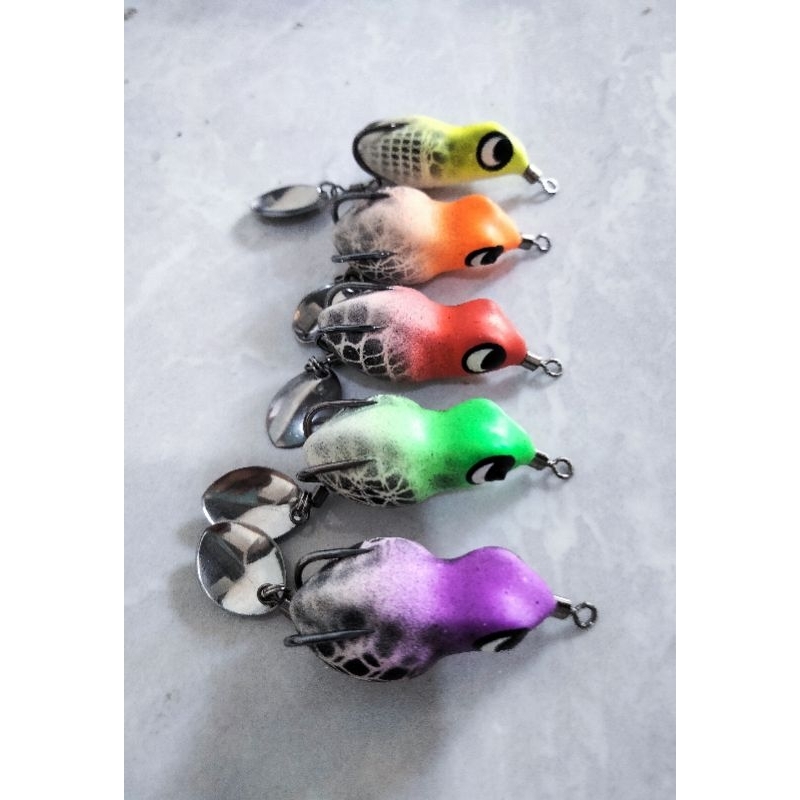 Jual soft frog 3,5cm motif cantik | Shopee Indonesia
