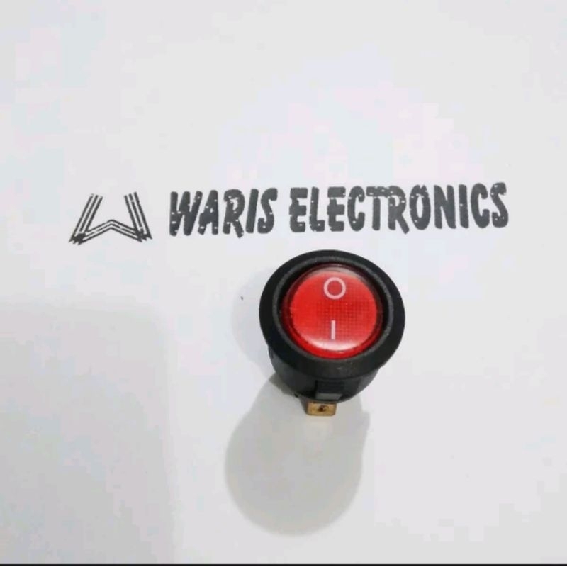 Jual Saklar Power Bulat plus Lampu | Shopee Indonesia