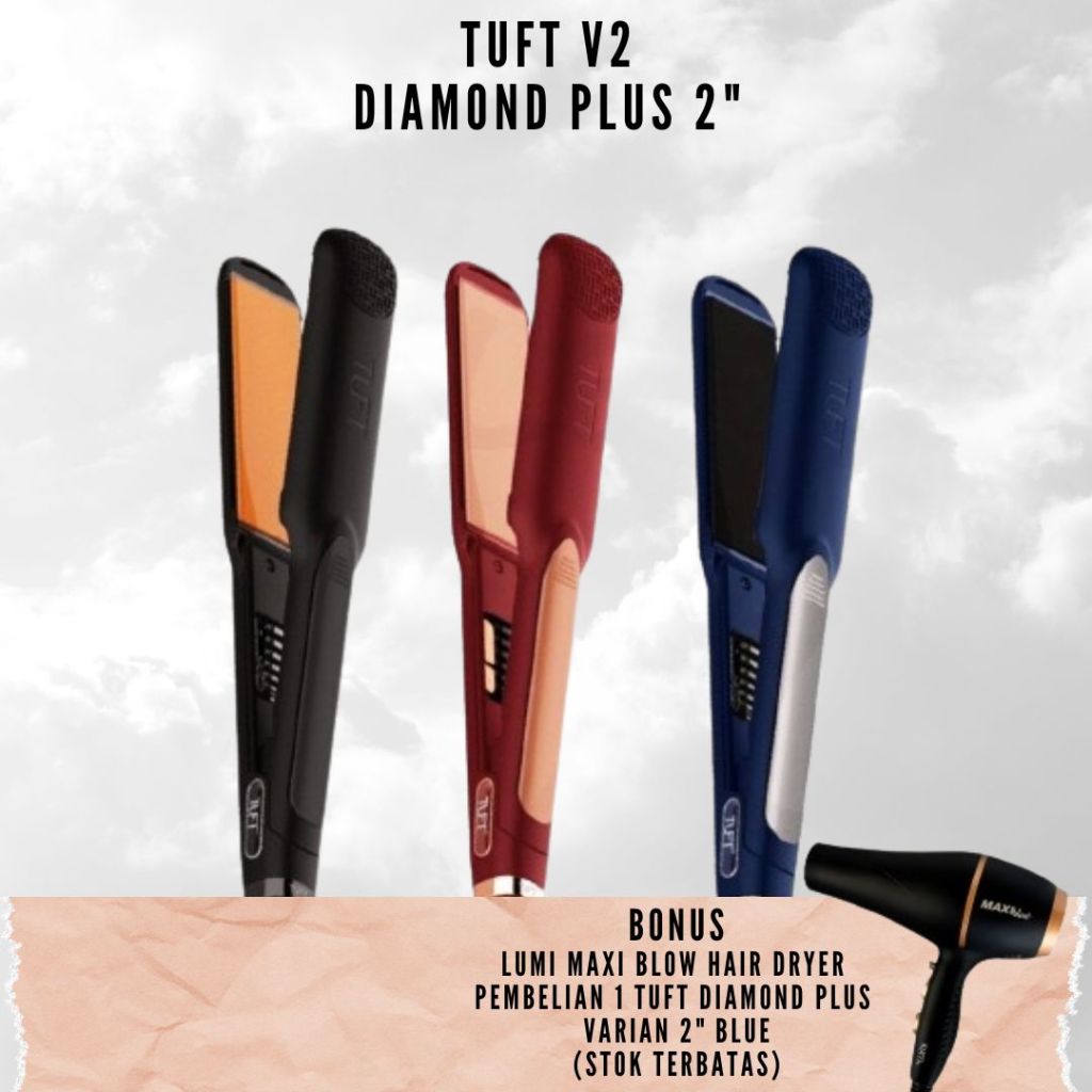 Jual Catok Tuft V2 Diamond Plus 2 inch - Catokan 100% Original | Shopee ...