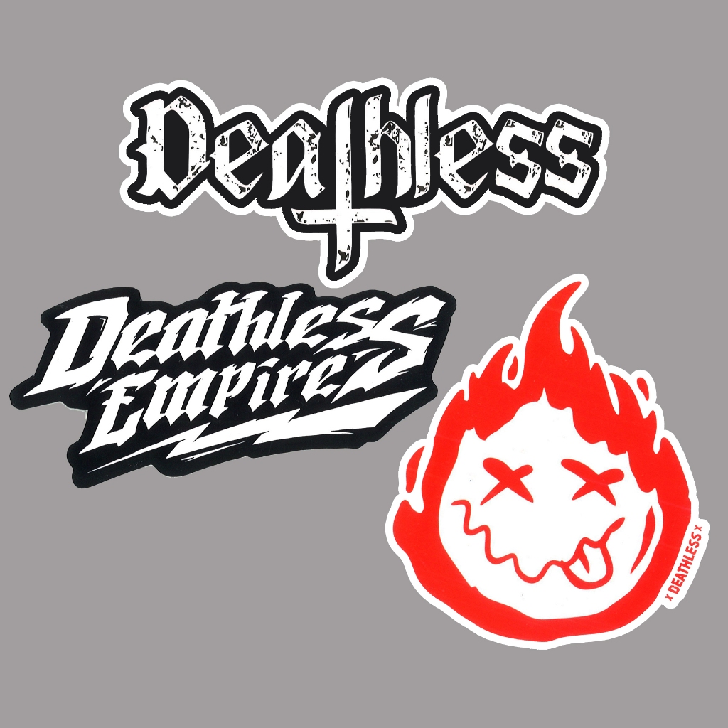 Jual Sticker Distro | Sticker Brand | Sticker Pack | Deathless | Stiker ...