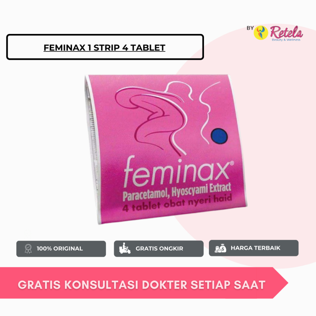 Jual FEMINAX 1 STRIP 4 TABLET | Shopee Indonesia
