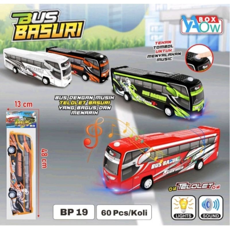 Jual Mainan Bus Basuri Klakson Telolet/Bus Viral Dilengkapi Klakson ... Jual Mainan Bus Basuri Klakson Telolet/Bus Viral Dilengkapi Klakson ...