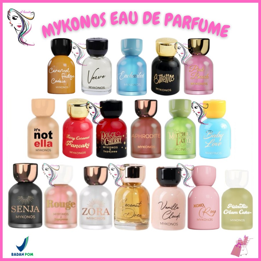 Jual MYKONOS Eau De Parfume All 15 ML | 50 ML | 100 ML | Shopee Indonesia
