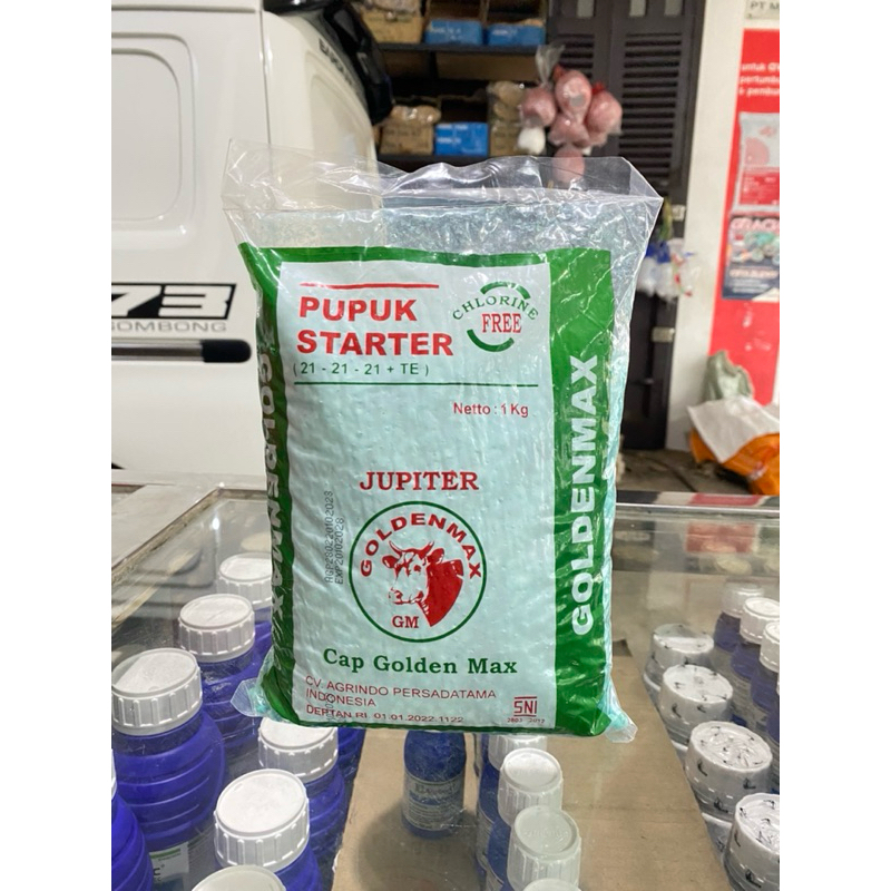 Jual Pupuk NPK Jupiter Starter Prill 21 21 21 + TE 1kg | Shopee Indonesia