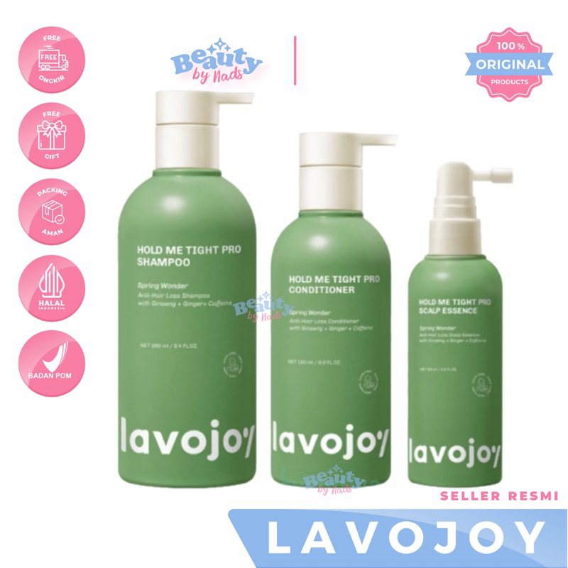 Jual BEAUTYBY.NADS | LAVOJOY HOLD ME TIGHT PRO SHAMPOO CONDITIONER ...