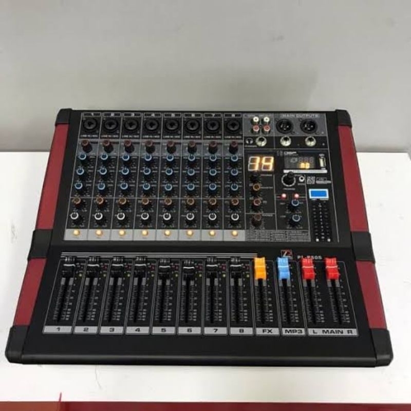 Jual POWER MIXER PASLINE PL-P80S MIXER 8 CHANNEL BLUETOOTH | Shopee ...
