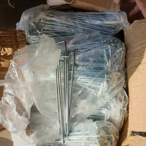 Jual Pasak tenda besi - pasak galvanis camping outdoor - Pasak tenda ...