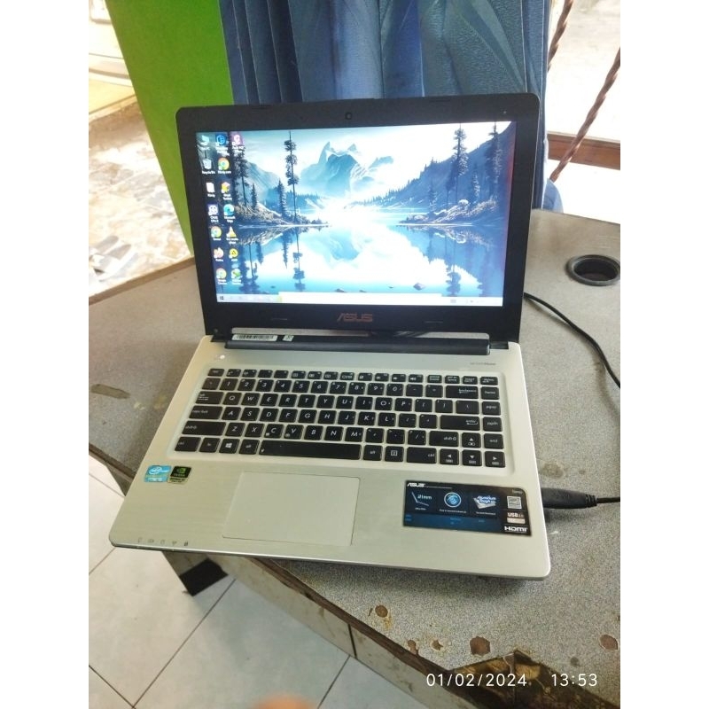 Jual Laptop Asus bekas a46c intel core i5 ssd 128gb ram 4gb | Shopee ...