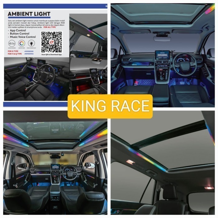 Jual Ambient light Led Rgb Interior Creta 2022 Up Otoproject (All Type ...