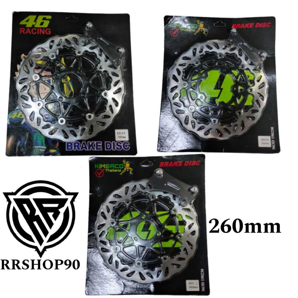 Jual DISK PIRINGAN CAKRAM MOTOR VARIO BEAT DAN MIO UNIVERSAL 260mm ...