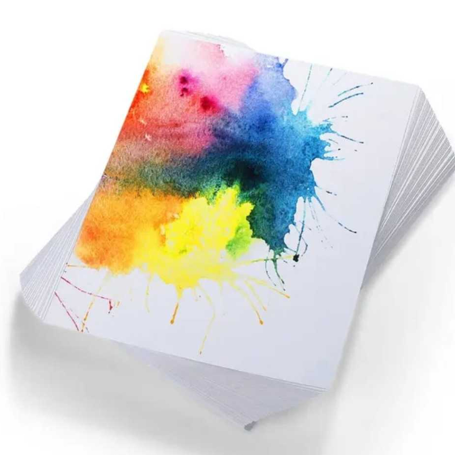 Jual [10 Pcs] Watercolor Painting Paper 1 Pak A5 A4 A3 / Kertas Lukis ...