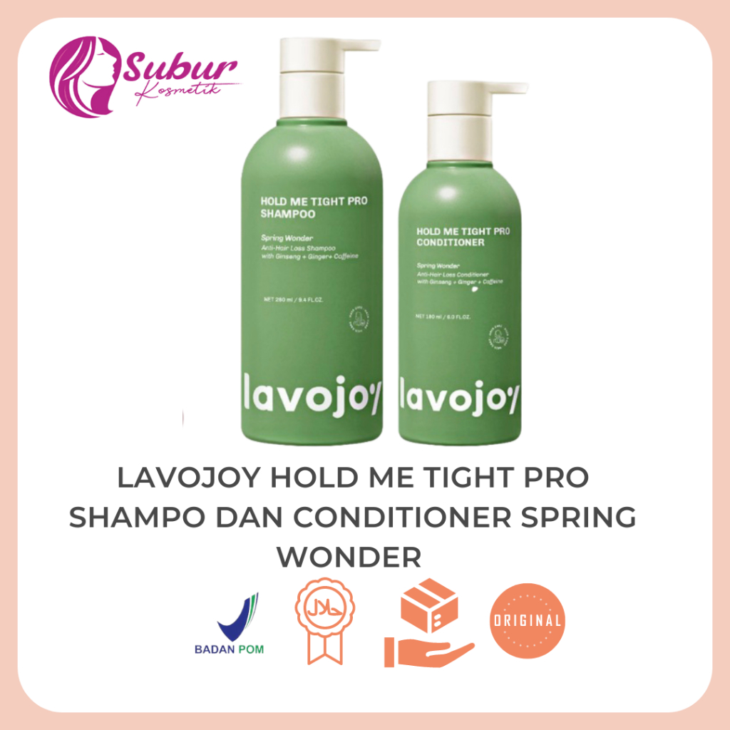 Jual LAVOJOY Hold Me Tight Pro | Shampoo Spring Wonder Shampoo Anti ...