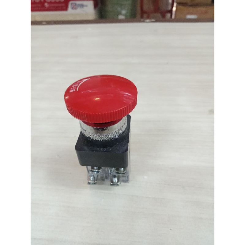 Jual Tombol emergency stop diameter 25mm (type-ks11) | Shopee Indonesia