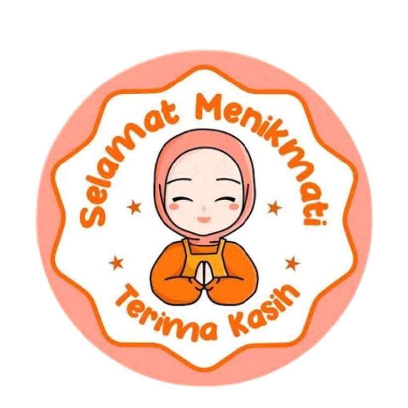 Jual Sticker Thank You Roll Isi 500pcs Stiker Terima kasih Stiker Segel ...