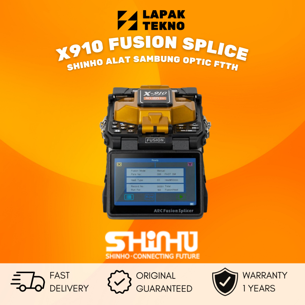 Jual SHINHO Fusion Splicer X-910 Alat Sambung Optic FTTH | Shopee Indonesia
