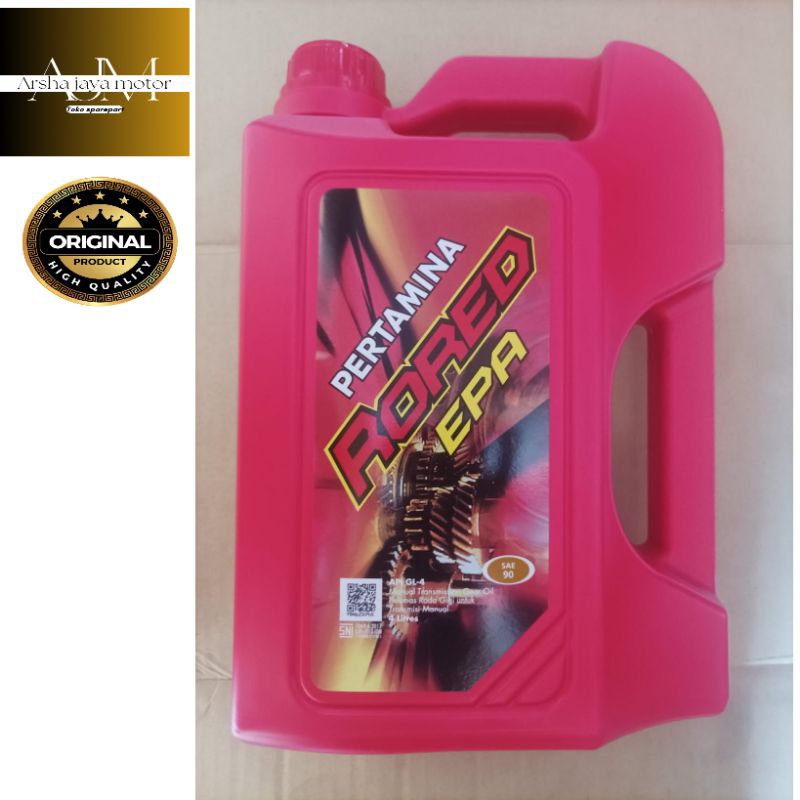 Jual oli Transmisi/gear oil RORED EFA SAE 90 API GL 4L/galon | Shopee ...
