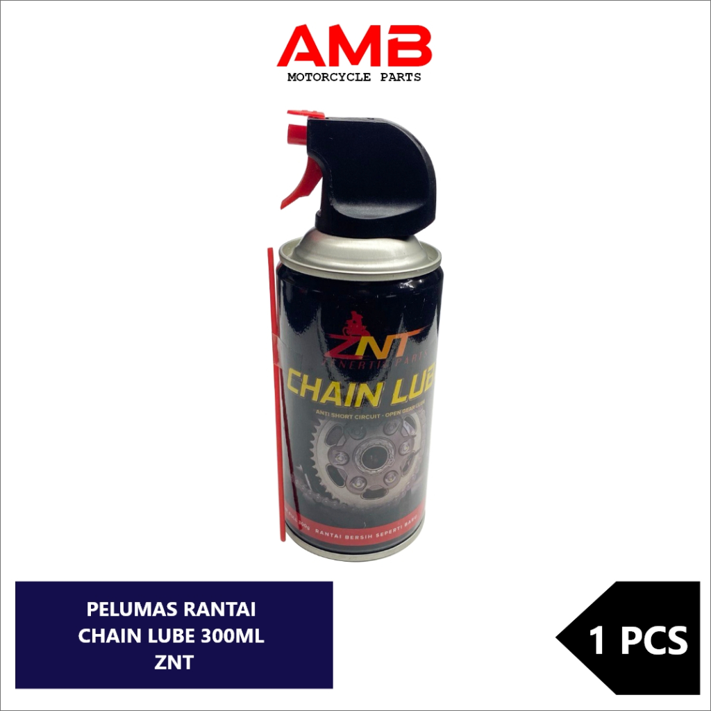 Jual OLI RANTAI CHAINLUBE CHAIN LUBE SEMPROT PELUMAS RANTAI 300ML ZNT ...