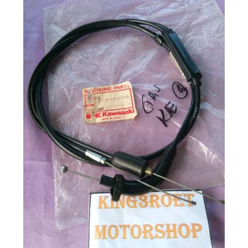 Jual Kabel gas kawasaki BINTER KE125 tali gas kawasaki BINTER KE 125 ...