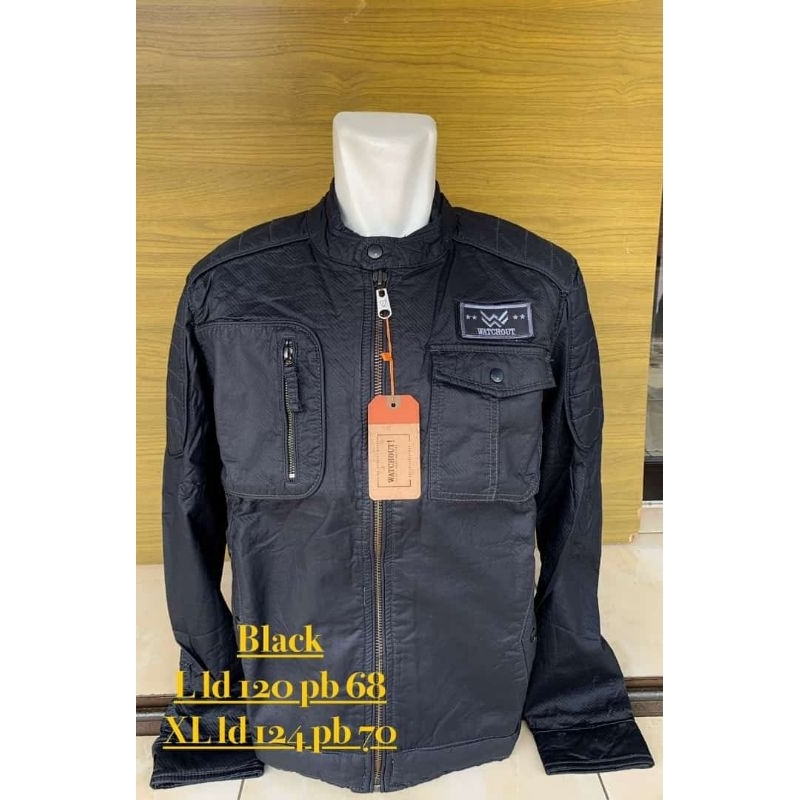 Jual Jaket Boomber Watchout | Shopee Indonesia