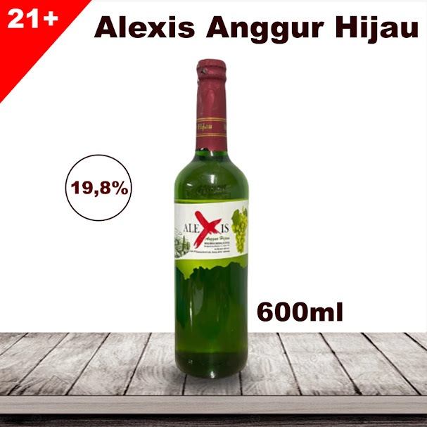 Jual Original Alexis Anggur Hijau 600ml | Shopee Indonesia