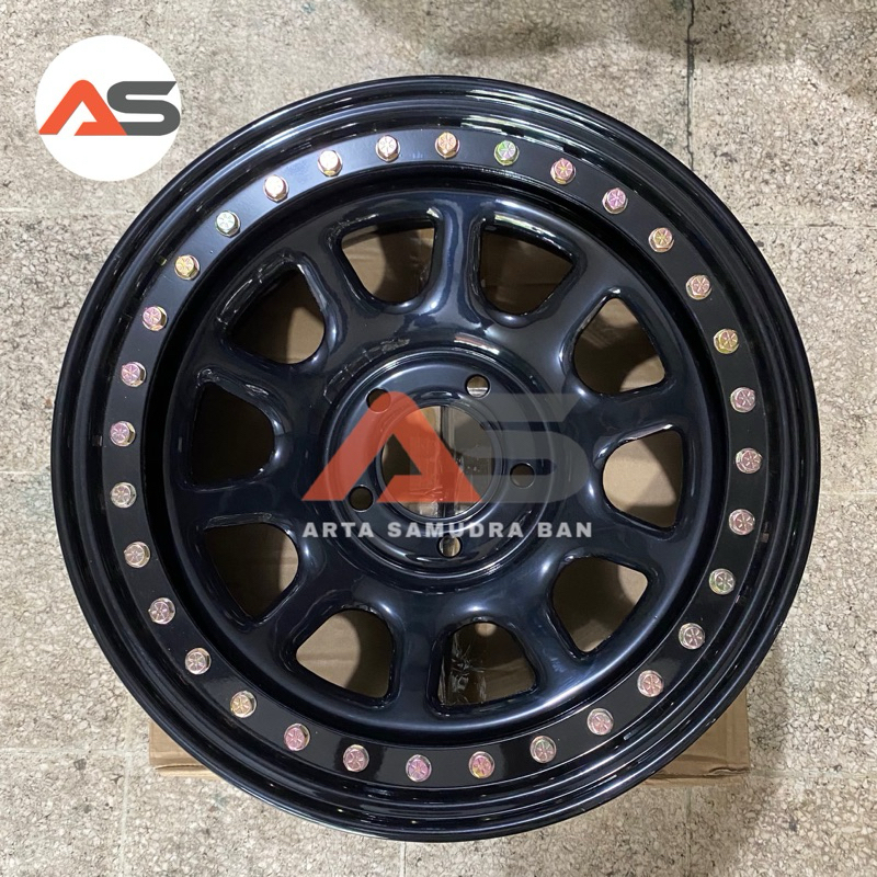 Jual Velg Daytona Besi Steel Beadlock R 17 R17 PCD 5X127 5-127 Jeep ...