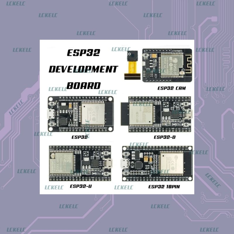 Jual ESP32 WROOM ESP 32D 32U 32-CH9102X 32-CP2102 32-CH340 32-CAM 32 ...