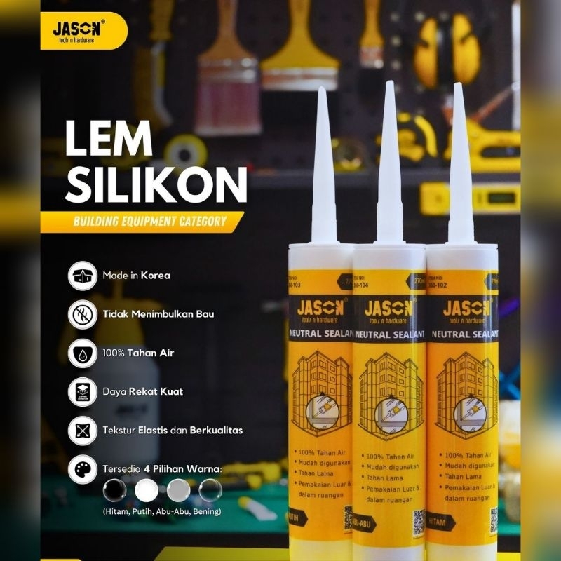 Jual Lem Silent Sealant Akuarium Kaca Aquarium Silicon Silikon Sealent ...