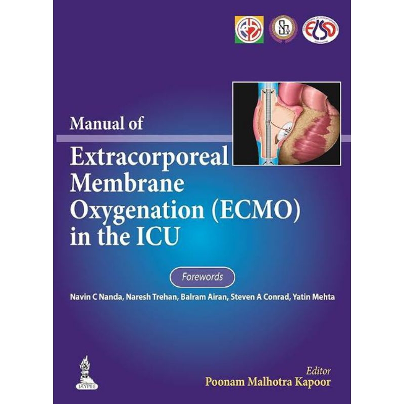 Jual ORIGINAL Manual Of Extracorporeal Membrane Oxygenation ECMO In The ...