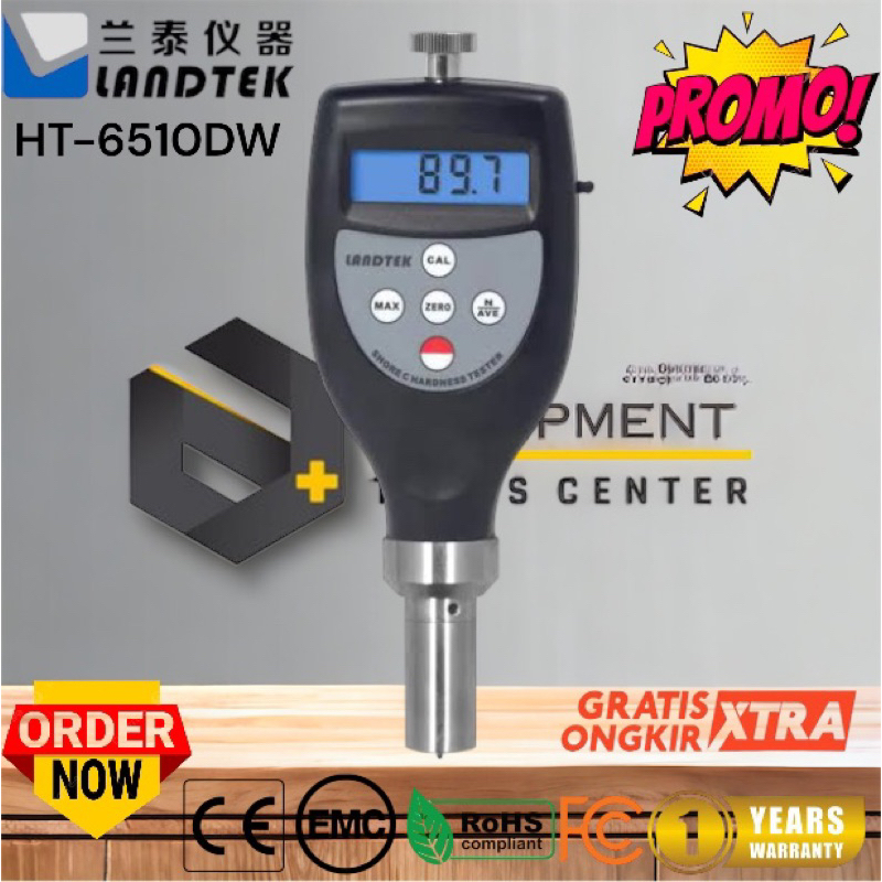 Jual Wood Hardness Tester Surface HT6510DW Kayu Landtek Density HT ...