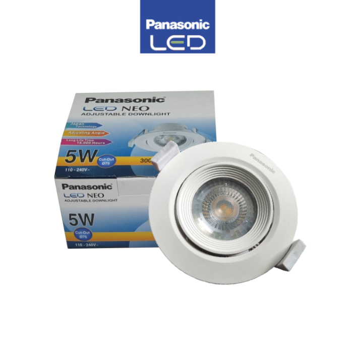 Jual Lampu Spotlight Spot Light Downlight Ceiling Plafon Sorot Led NEO Panasonic COB Adjustable ...