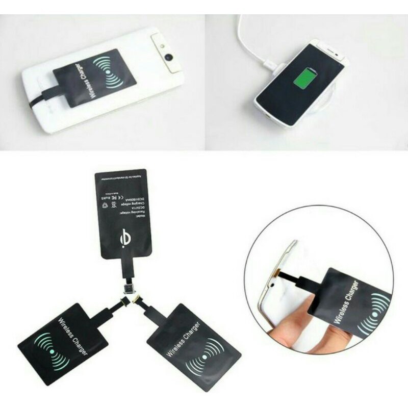 Jual qi chip charger wireless all smartphone | Shopee Indonesia