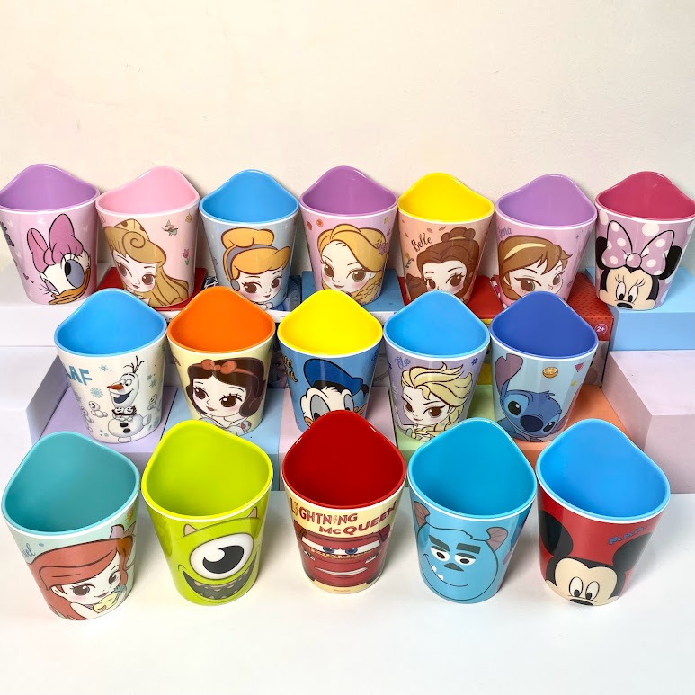 Jual Gelas Cangkir Mug Karakter Kartun Anak Disney Rapunzel Ariel ...