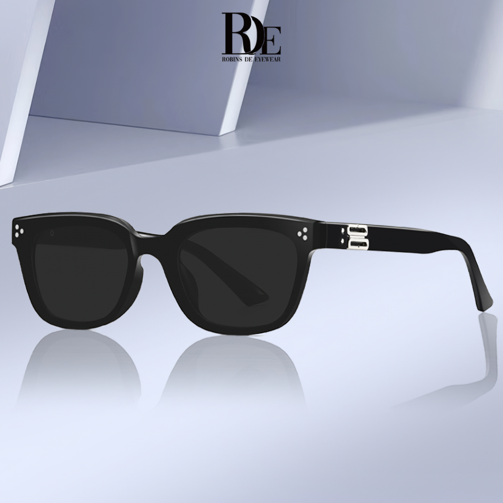 Jual ROBINS Kacamata Hitam Anti Radiasi UV Protection Sunglasses Kotak Fashion Pria Wanita 930 ...