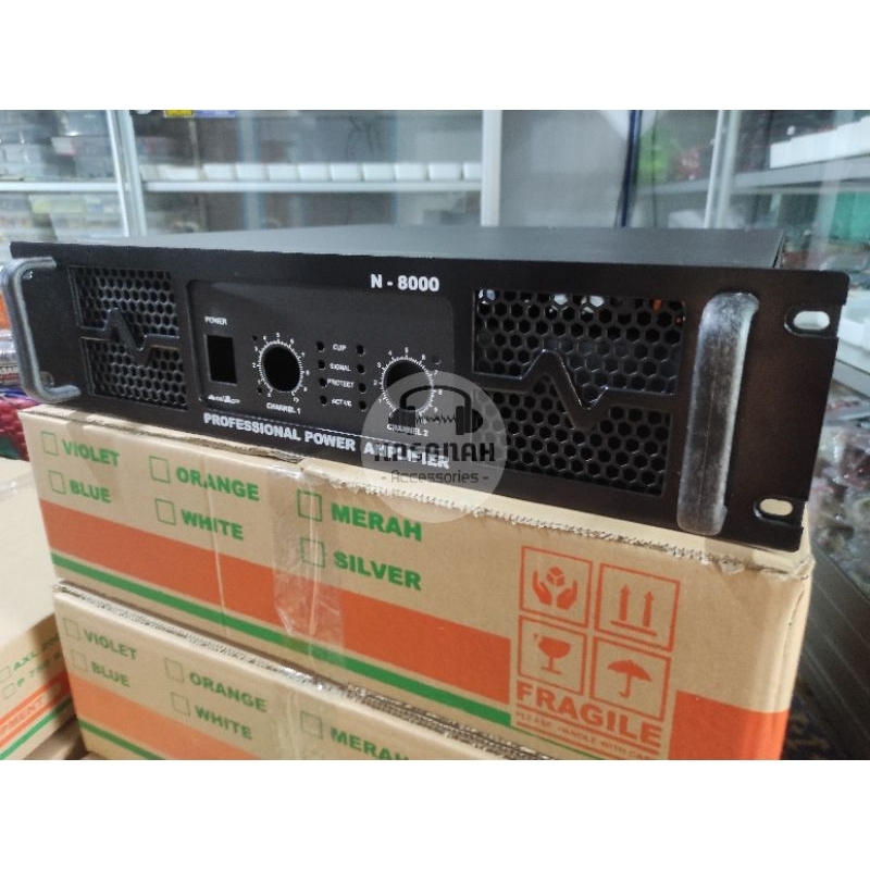 Jual Box Power Amplifier N8000 2,5U | Shopee Indonesia