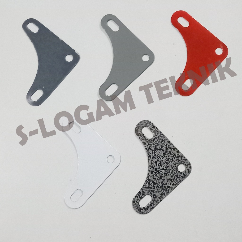Jual Plat Siku Lubang Tipis Tebal Abu Merah Plat Besi Segitiga Lobang ...