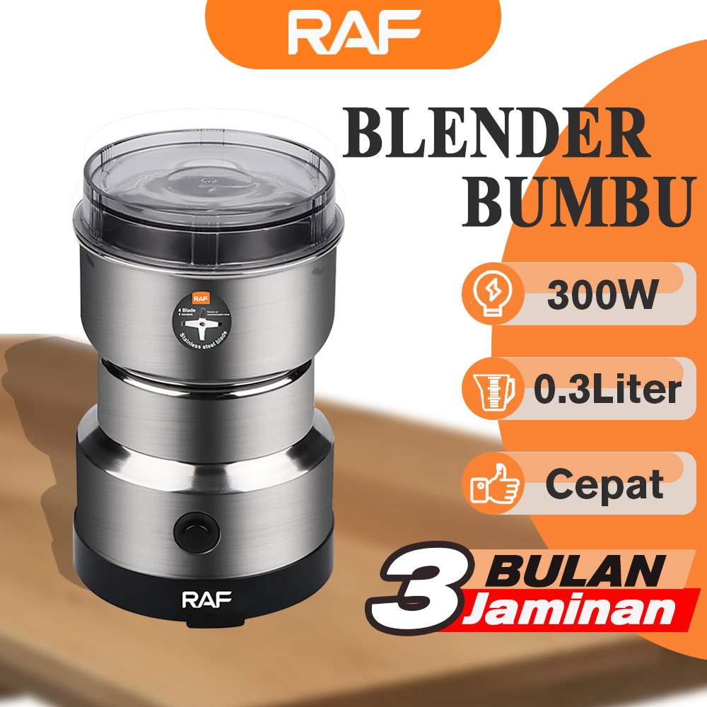 Jual RAF Grinder Kopi 300 Watt Mesin Coffee Grinder Elektrik Penggiling ...