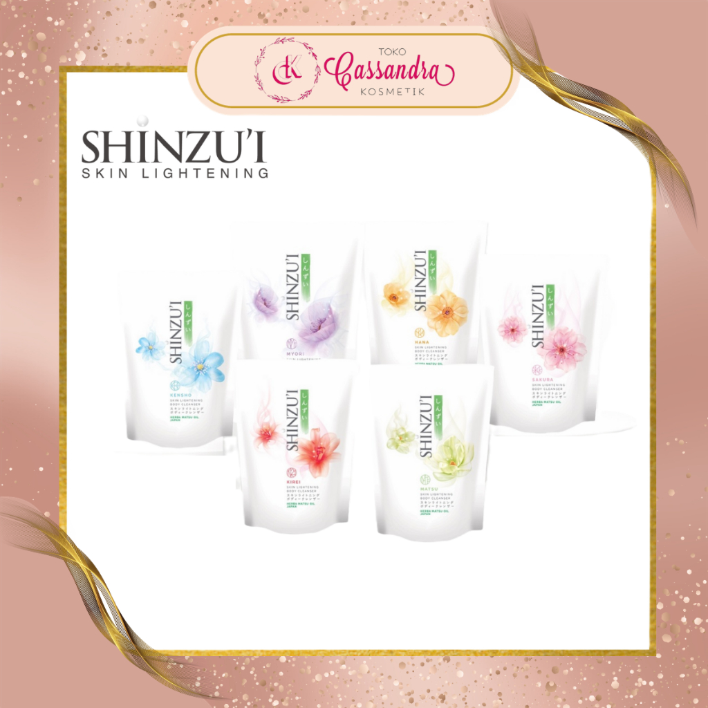 Jual SHINZUI SKIN LIGHTENING BODY CLEANSER 85 ML REFILL | Shopee Indonesia