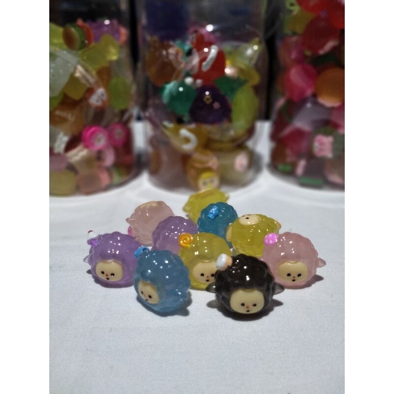 Jual Mainan lucu/Resin/miniatur glow in the dark/menyala dalam gelap ...