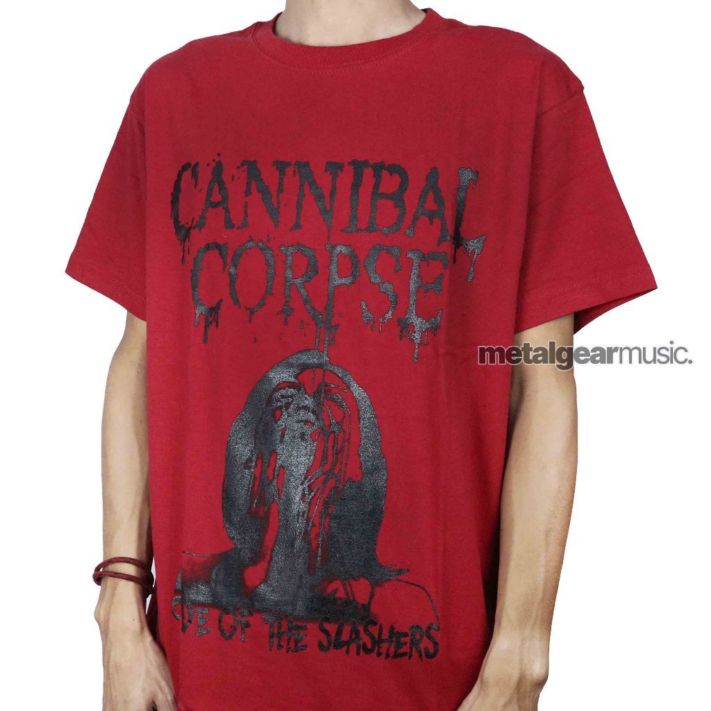 Jual ORIGINAL TSHIRT CANNIBAL CORPSE - RED BEFORE BLACK | Shopee Indonesia