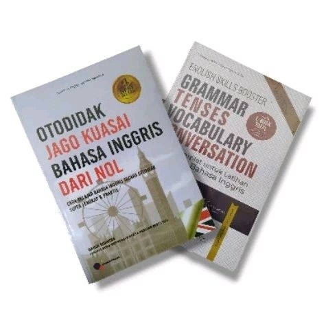 Jual Paket Buku Otodidak Jago Kuasai Bahasa Inggris dari Nol dan Grammar Tenses Vocabulary ...
