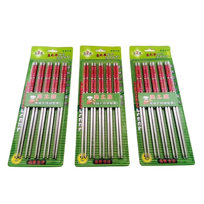 Jual Sumpit Premium Stainless - Sumpit Stainless Steel - Sumpit Makan ...