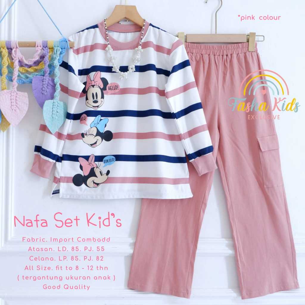 Jual [[ NEW ARRIVAL ]] SETCEL KATUN COMBED ANAK USIA 7-11 TAHUN FASHION ...