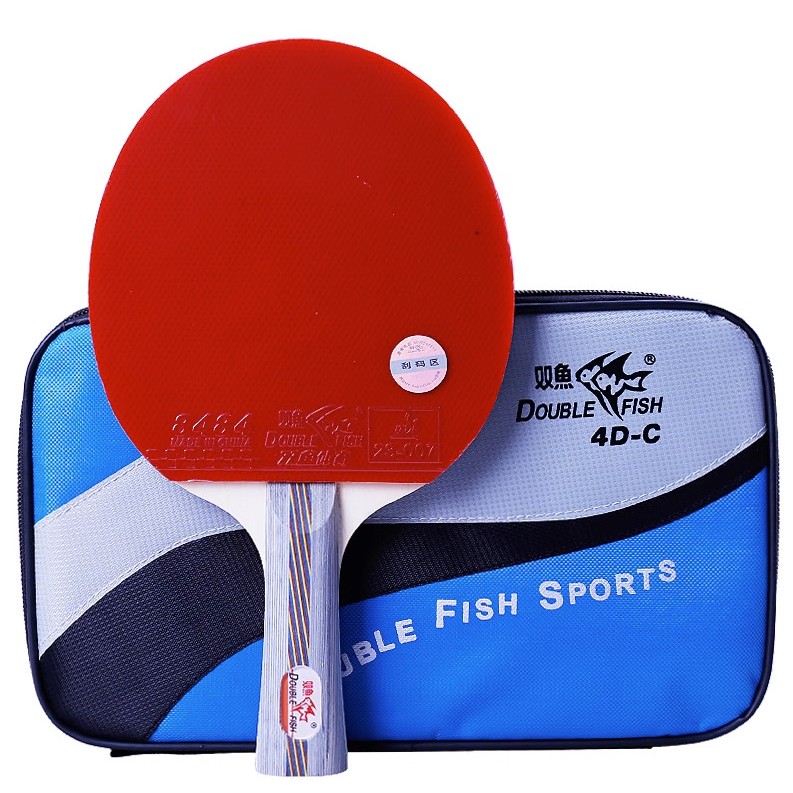 Jual Bad Bat Bet Ping Pong Pingpong Tenis Meja Double Fish 4D-C Raket Ori | Shopee Indonesia